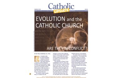 Evolution and the Catholic Church Are They in Conflict?