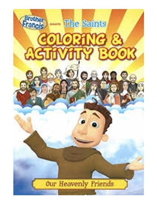 The Saints Coloring & Activity Book