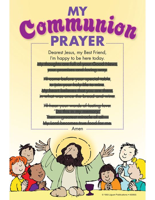 My Communion Prayer (Package of 25)