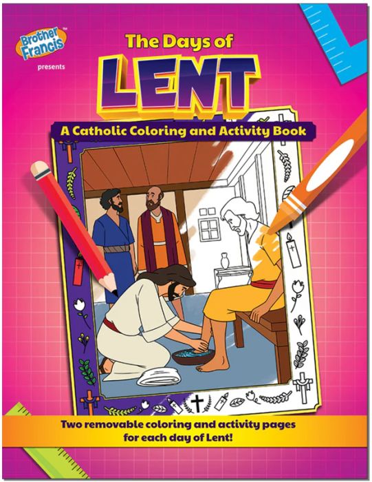 The Days of Lent Coloring and Activity Book