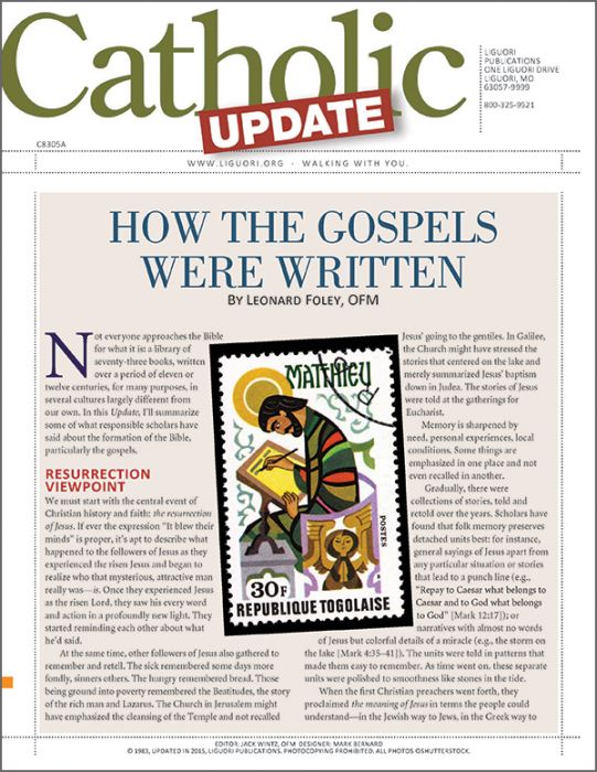 How the Gospels Were Written