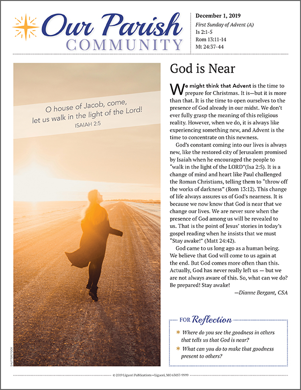 Bulletins For Your Parish Community